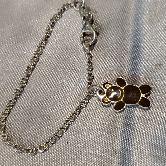 Accessories | Vintage Sterling Silver Baby Bear Bracelet | Poshmark